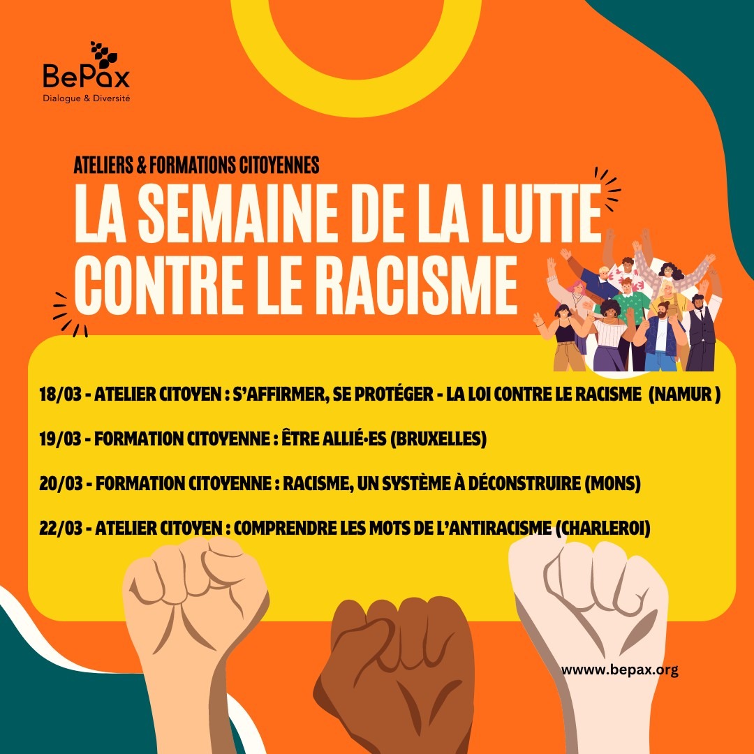 La semaine de lutte contre le racisme - BePax