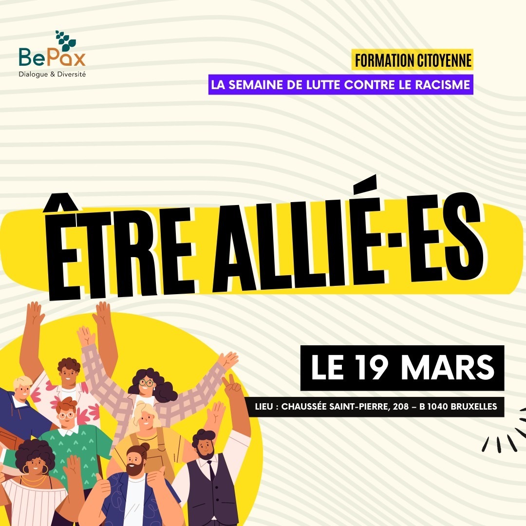 Formation citoyenne : Être allié.es - BePax